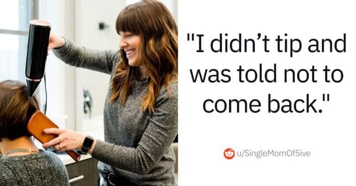 Customer Banned From Salon For Refusing To Tip After $950 Styling