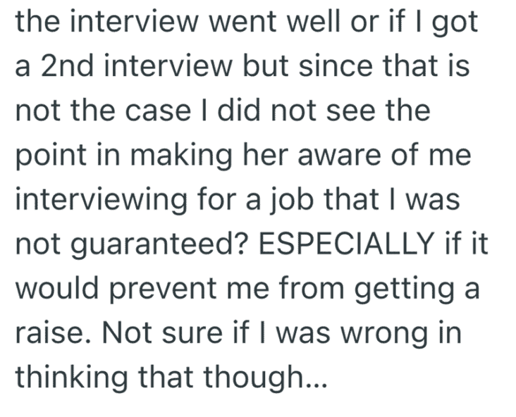 Manager Discovers Employee Applied For Another Job Right Before Review ...