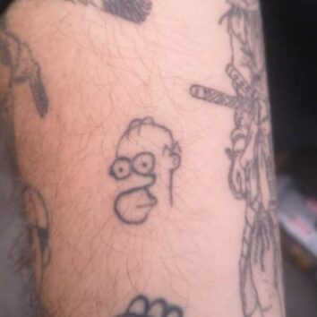 50 Hilariously Bad Simpsons Tattoos That Fans Committed To Anyway