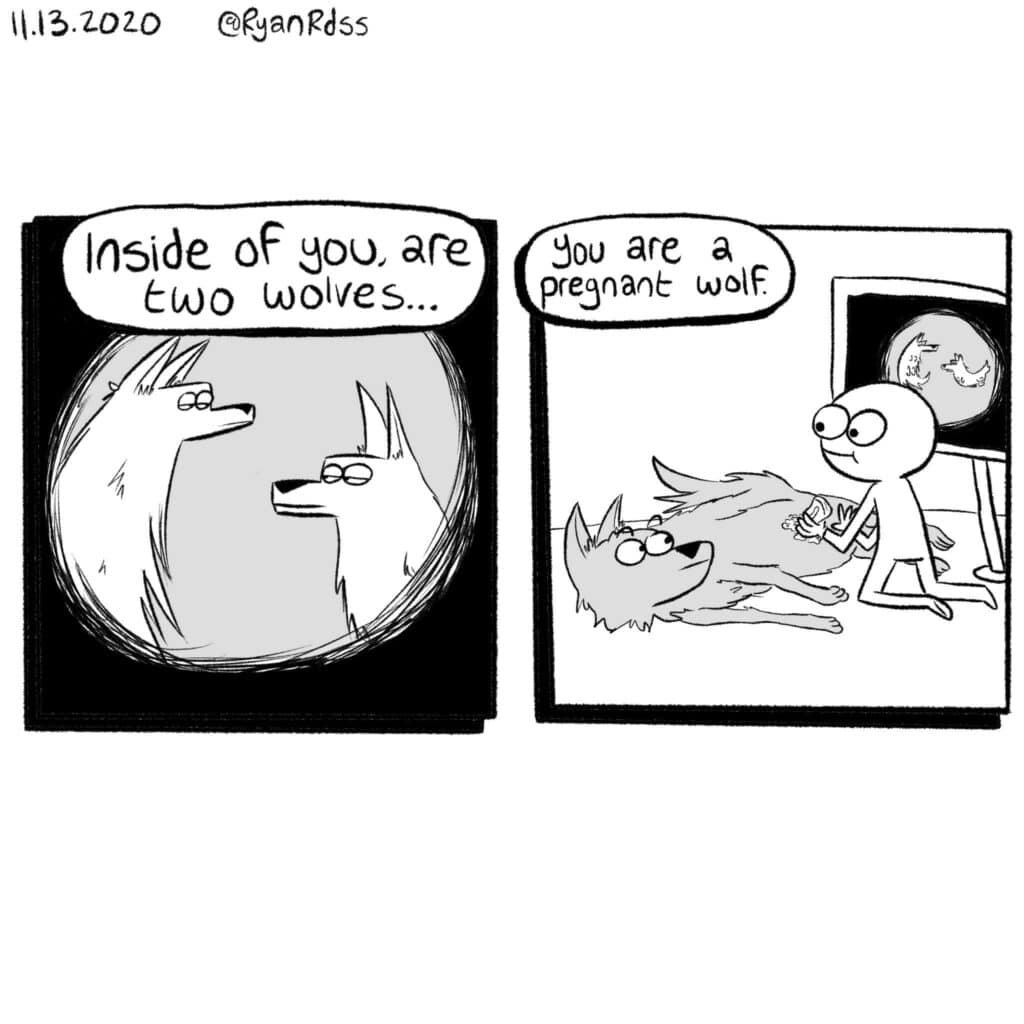 35 Ridiculously Funny Comics From The Absurd Artist Of "Rds To Nowhere"