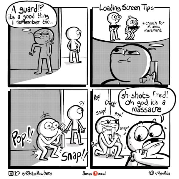 35 Ridiculously Funny Comics From The Absurd Artist Of "Rds To Nowhere"