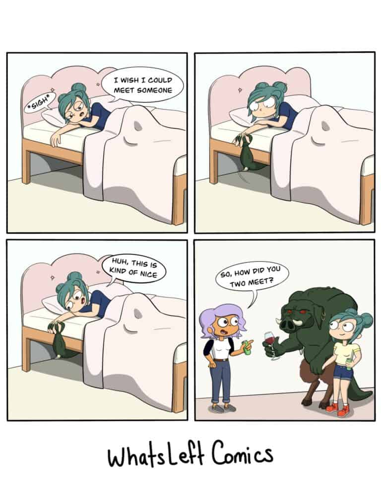 40 Dark Humor Cartoons From The Twisted Brain Behind 'What's Left Comics'