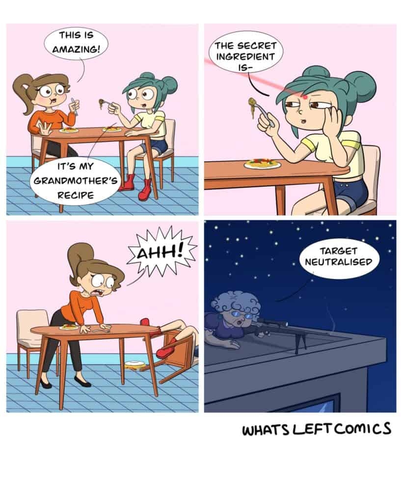 40 Dark Humor Cartoons From The Twisted Brain Behind 'What's Left Comics'