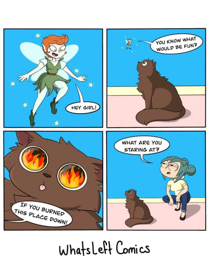 40 Dark Humor Cartoons From The Twisted Brain Behind 'What's Left Comics'