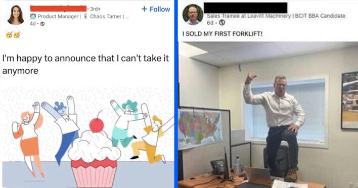 35 Hilarious And Insane LinkedIn Posts, Because There's Really No Other ...