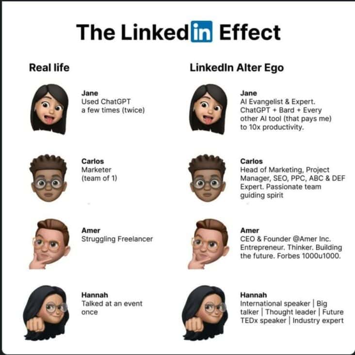 40 Ridiculous LinkedIn Memes To Work Into Your Grindset