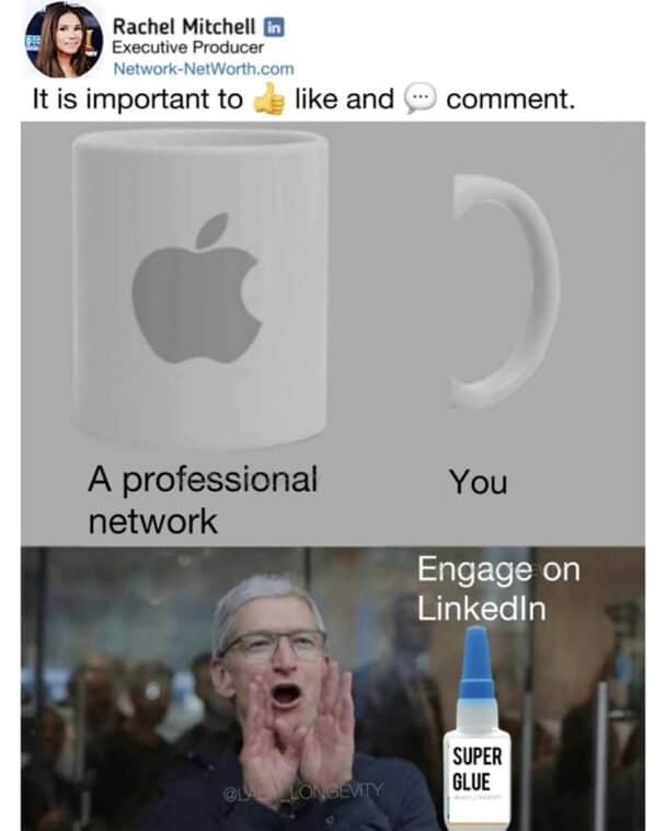 40 Ridiculous LinkedIn Memes To Work Into Your Grindset