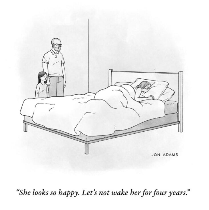 45 Funny Single-Panel Comics From Cartoonist Jon Adams
