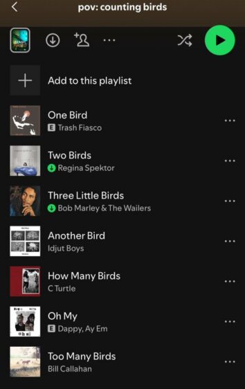40 Hilariously Weird Spotify Playlists Making Jokes Out Of Song Titles