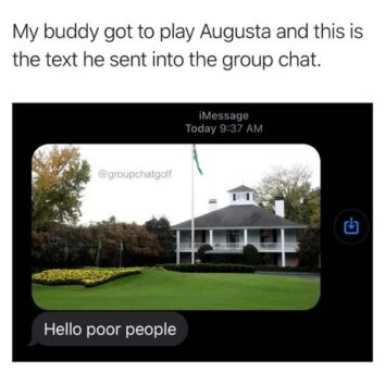 65 Masters Memes And Tweets For Golf Fans Who Treat This Week Like A ...