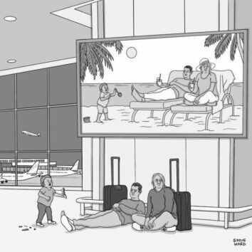 40 Funny And Brilliantly Observational Single-Panel Comics By Artist Eddie Ward