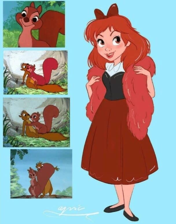 35 Iconic Disney Animals Recreated As Humans By Illustrator Alexander Pick