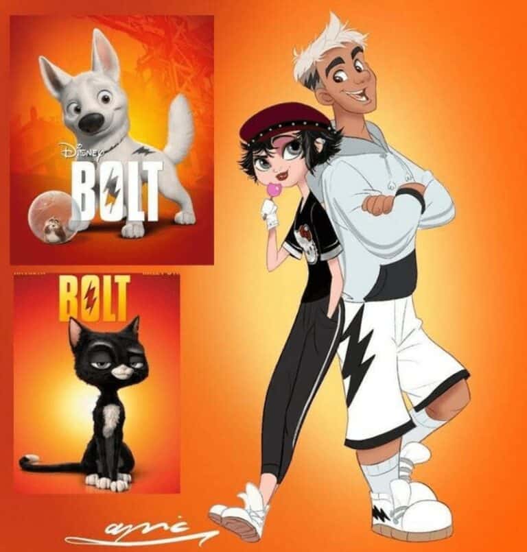 35 Iconic Disney Animals Recreated As Humans By Illustrator Alexander Pick