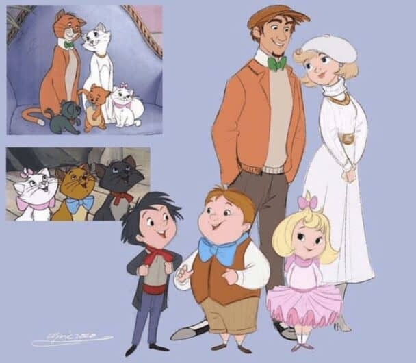 35 Iconic Disney Animals Recreated As Humans By Illustrator Alexander Pick