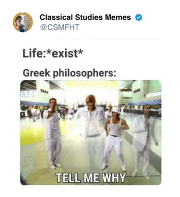 45 Funny Classical Studies Memes Shared By One Brilliantly Nerdy ...