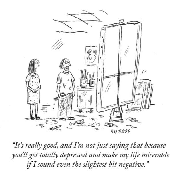 30 Clever Minimalist Comics Wit Biting Wit From Cartoonist David Sipress