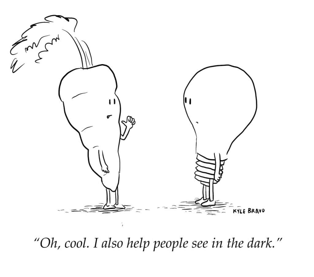 30 Funny Single-Panel Comics From New York Times Cartoonist Kyle Bravo