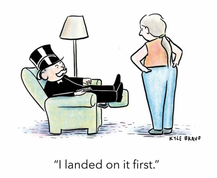 30 Funny Single-Panel Comics From New York Times Cartoonist Kyle Bravo