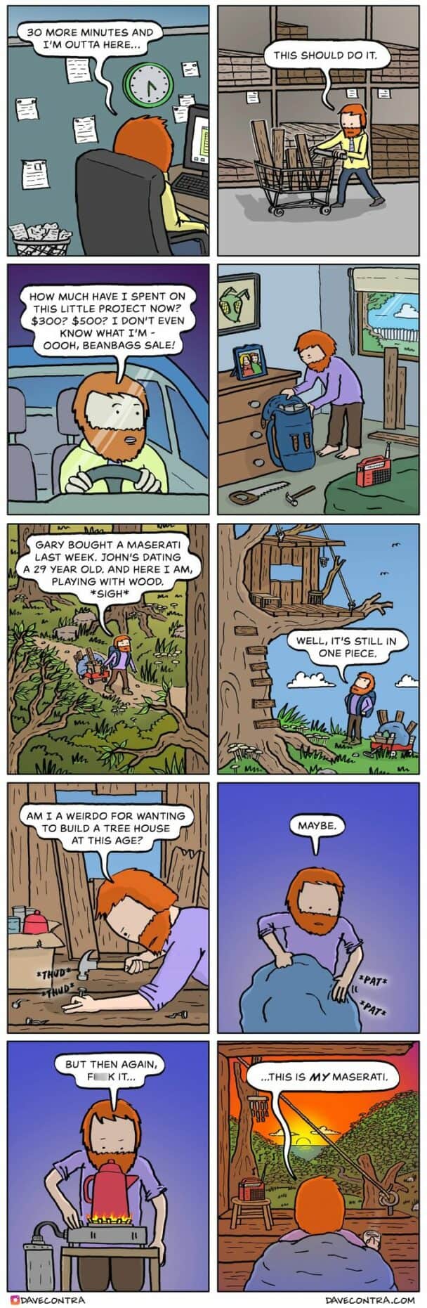 22 Funny Comics From Dave Contra That Are So Dark You’ll Need A ...