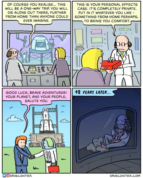 22 Funny Comics From Dave Contra That Are So Dark You’ll Need A ...