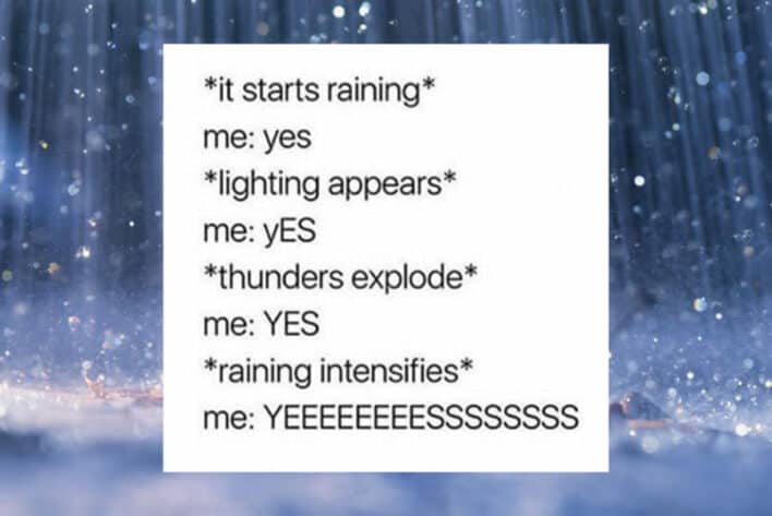 30 Funny Rainy Day Memes To Get You Through The Grey Into Summer