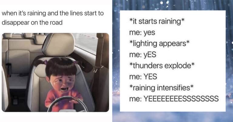30 Funny Rainy Day Memes To Get You Through The Grey Into Summer