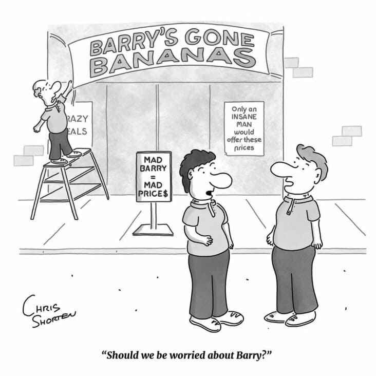 35 Clever Single Panel Comics From Cartoonist Chris Shorten