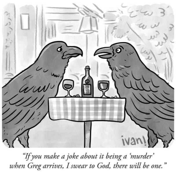 30+ Clever Single Panel Comics From Uniquely Funny Cartoonist Ivan Ehlers