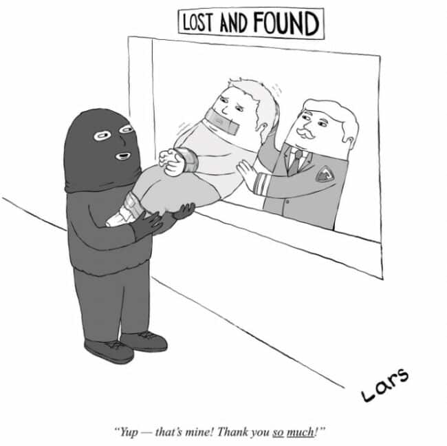 40 Funny And Sometimes Dark Single-Panel Comics From Lars Kenseth