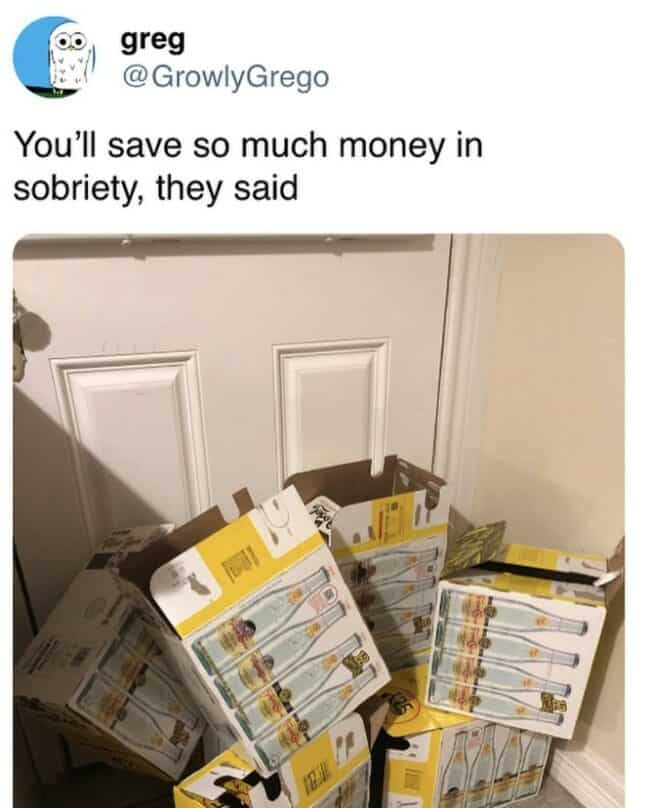 30 Funny Sobriety Memes From This Instagram Page Showing The Lighter ...