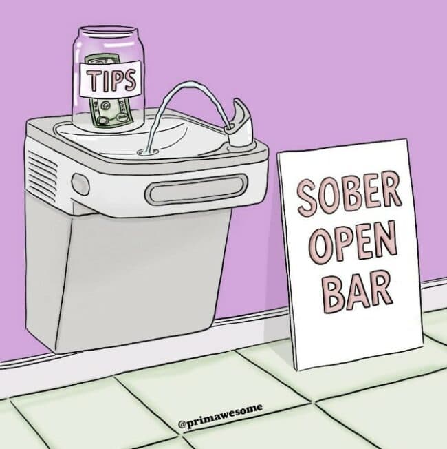 30 Funny Sobriety Memes From This Instagram Page Showing The Lighter ...