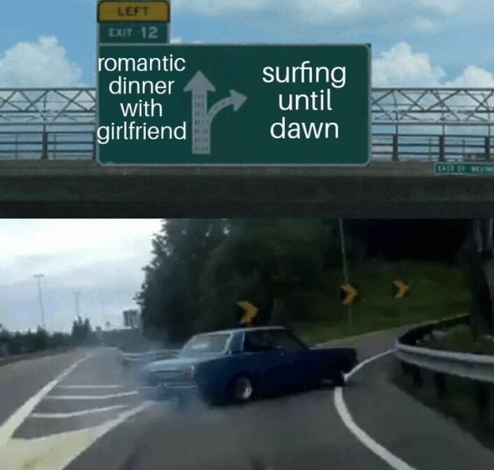 33 Funny Surfing Memes That Totally Shredded Our Last Brain Cell