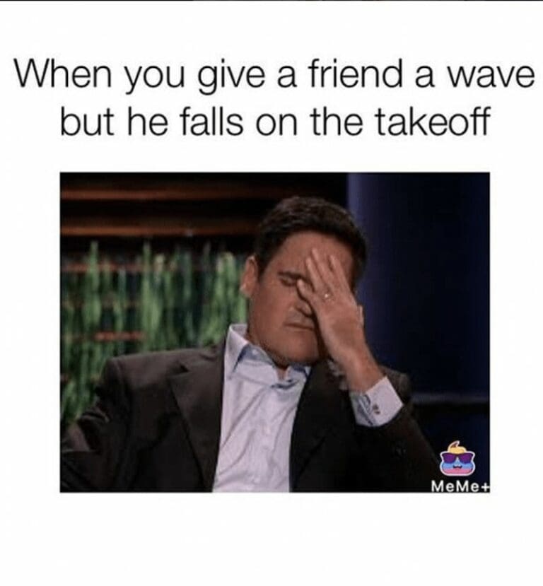 33 Funny Surfing Memes That Totally Shredded Our Last Brain Cell