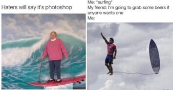 33 Funny Surfing Memes That Totally Shredded Our Last Brain Cell