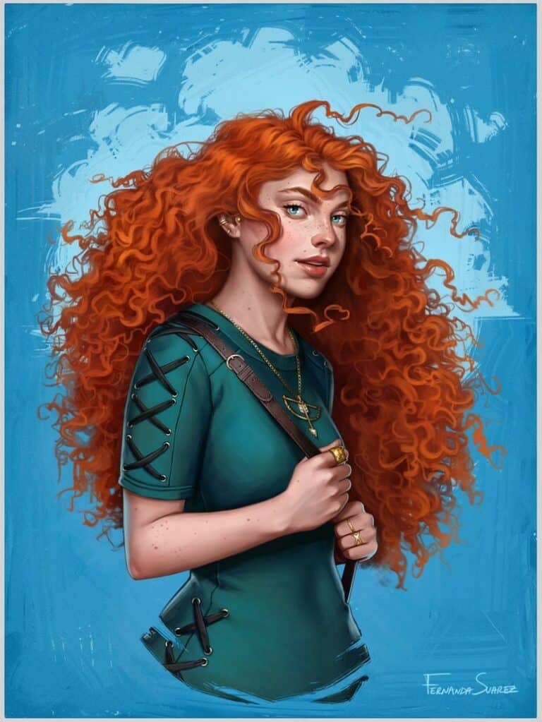 19 Disney Princesses Reimagined For Gen Z by Artist Fernanda Suarez