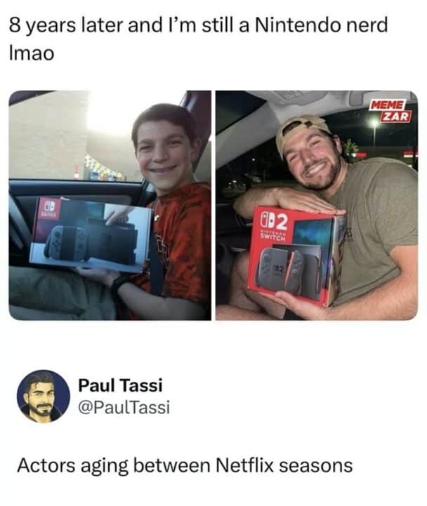 35 Funniest Nintendo Switch 2 Memes Sparking Mixed Reactions From Gamers
