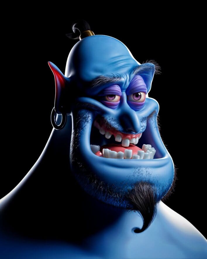 Artist Creates Terrifying Versions Of Popular Cartoon Characters To ...