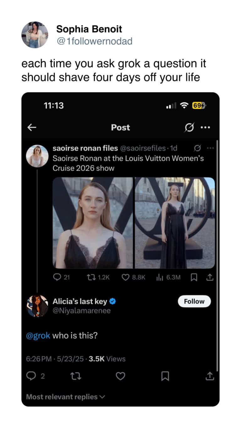 30 Funniest Tweet Roasting People Who Ask Grok To Explain Every Post On Twitter