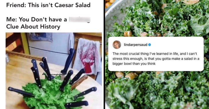 25 Funny Caesar Salad Memes That Pair Perfectly With A Diet Coke