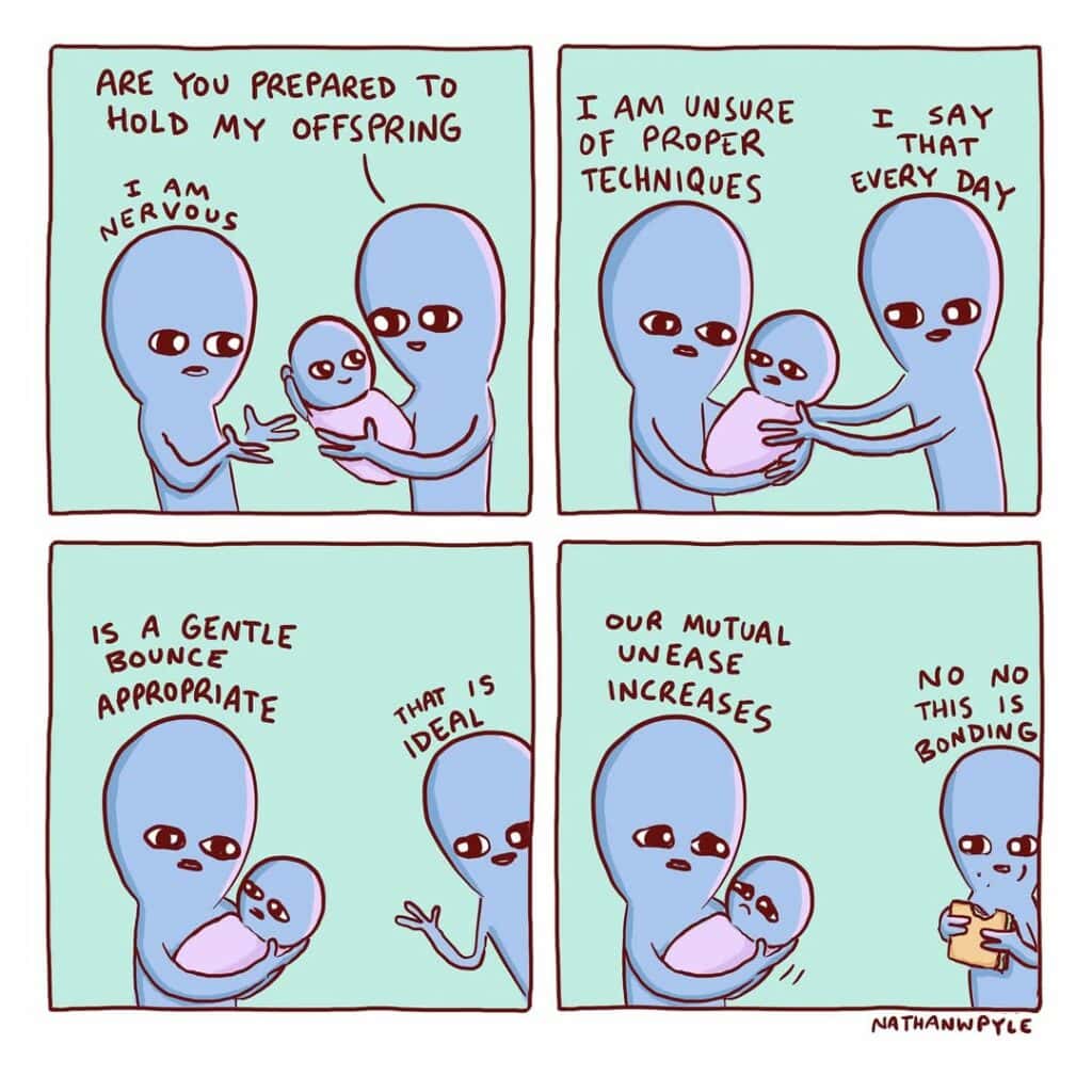 35 Funny Comics About Aliens Learning To Be Human From 'Strange Planet'