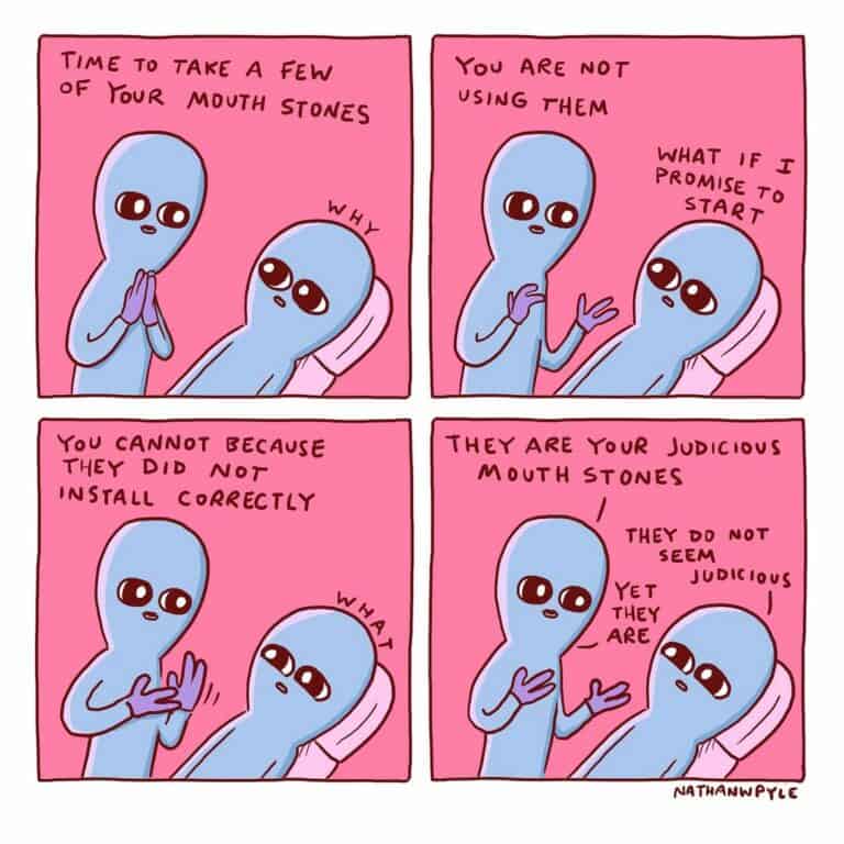 35 Funny Comics About Aliens Learning To Be Human From 'Strange Planet'