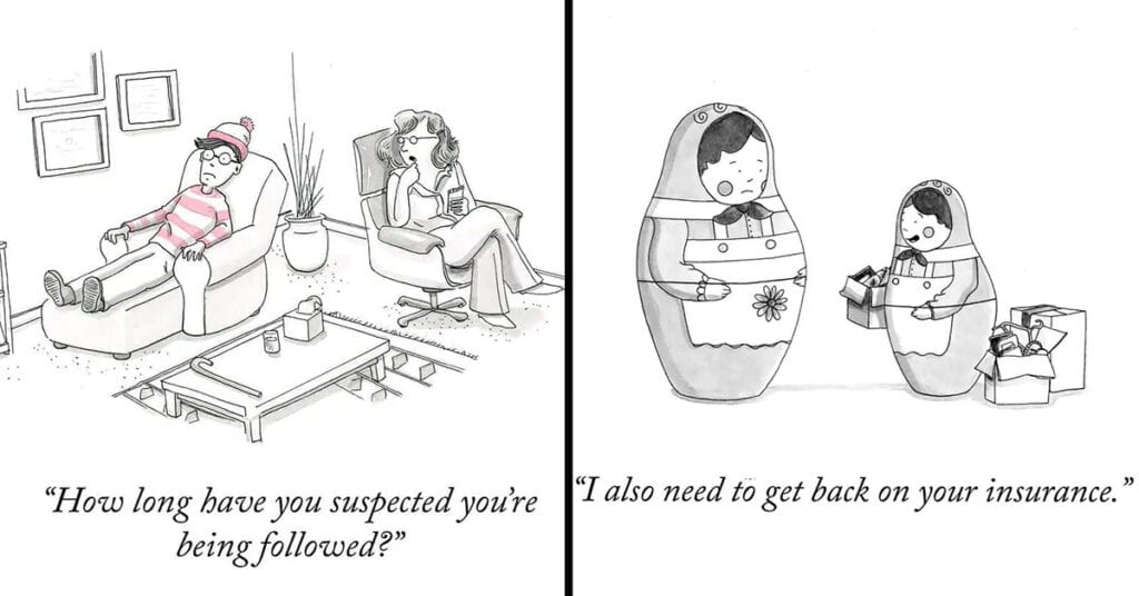 45 Funny And Slightly Absurd One-Panel Comics From New Yorker ...