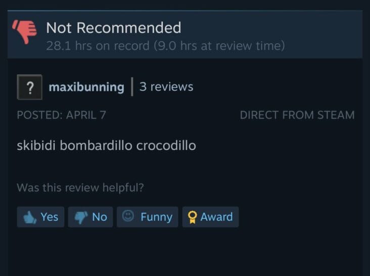 25 Hilariously Weird Steam Reviews From Gamers Who’ve Gone Too Deep