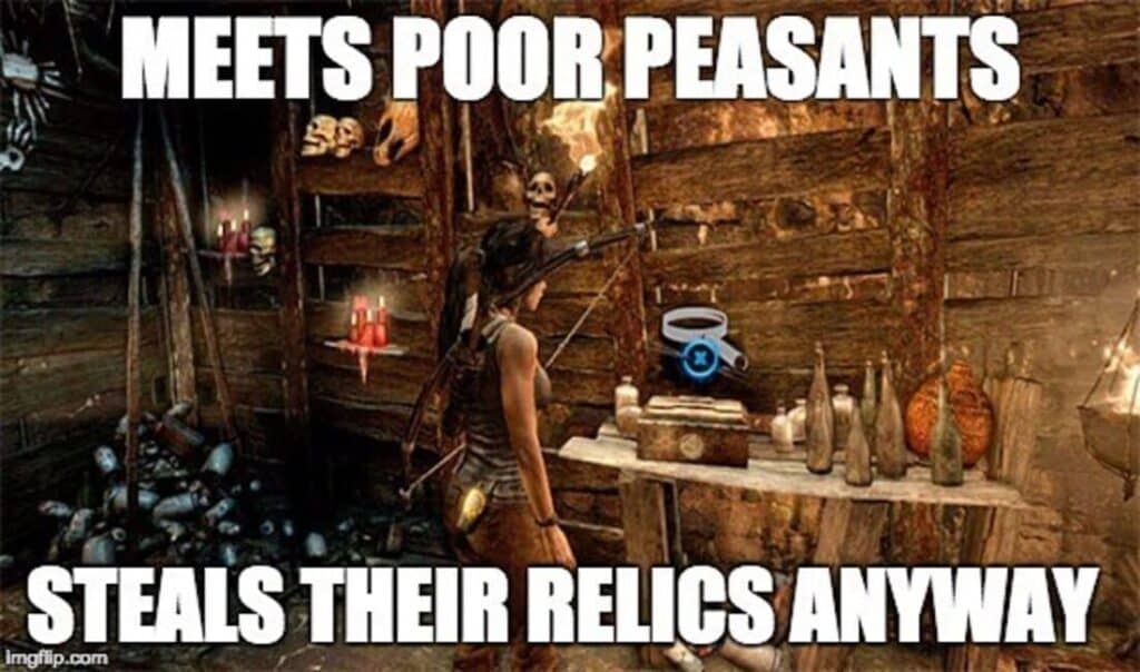30 Funny Tomb Raider Memes That Even Lara Croft Would Laugh At