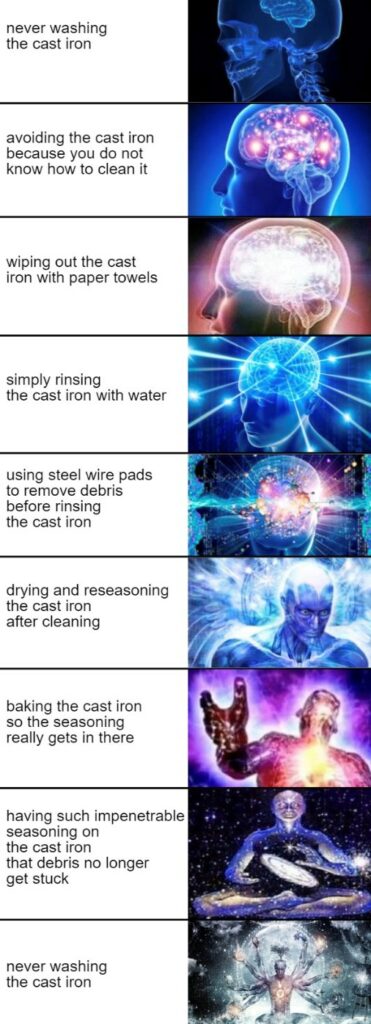 20 Cast Iron Skillet Memes That Have Been Properly Seasoned With Humor