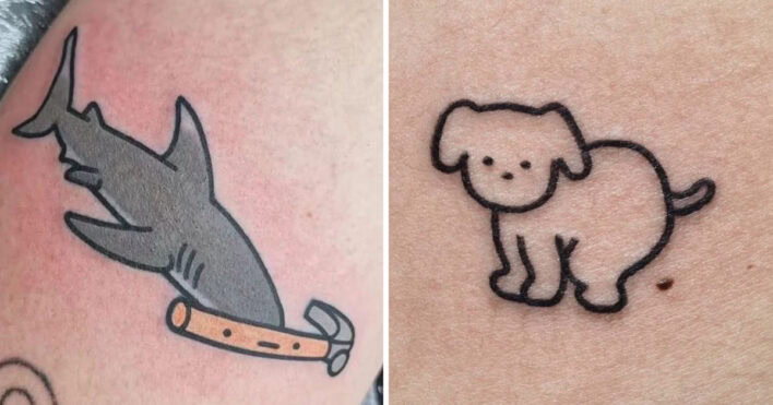 35 Cool Minimalist Animal Tattoos I Would Get If I Had Money