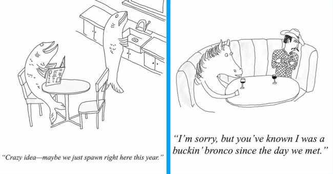 35 Single-Panel Comics Ranging From Relatable To Absurd From Tom Reese