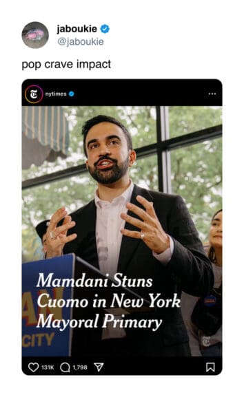 45 Funniest Reactions To Zohran Mamdani Winning The NYC Mayoral Primary