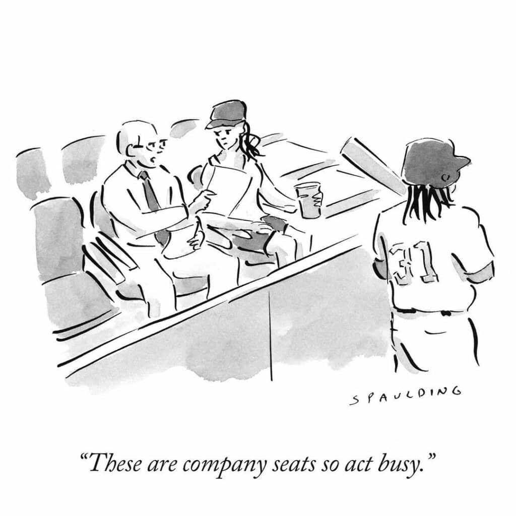 25+ Clever Comics About Sports From New Yorker Cartoonist Trevor Spaulding