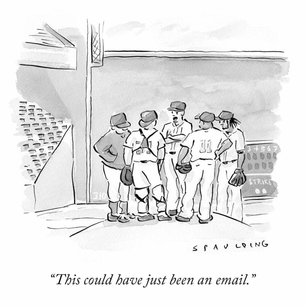25+ Clever Comics About Sports From New Yorker Cartoonist Trevor Spaulding